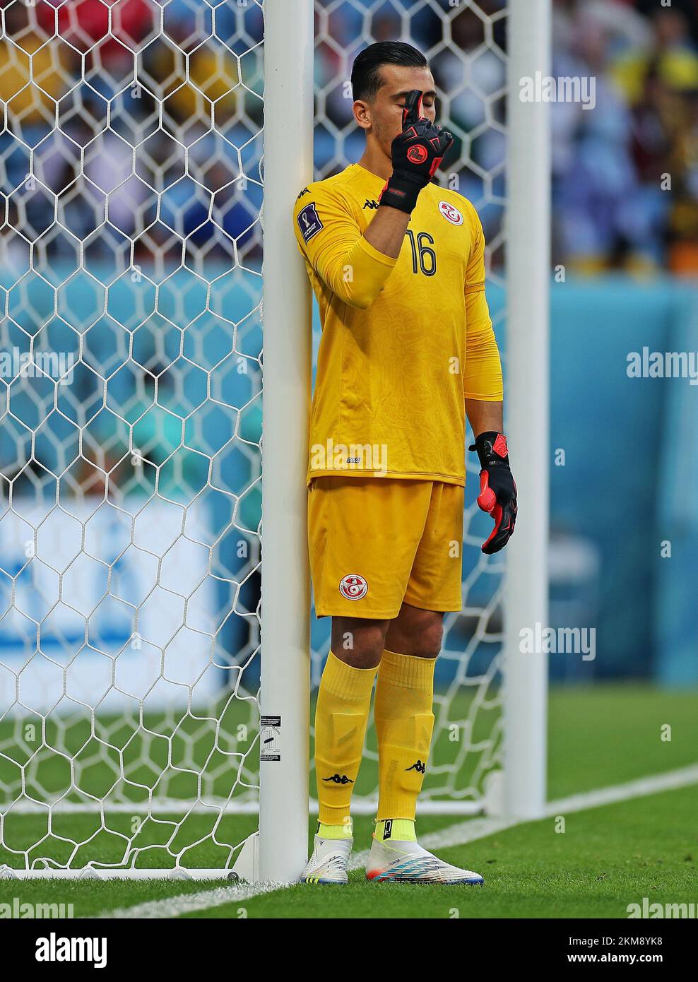 Aymen Dahmen da Tunísia during the FIFA World Cup Qatar 2022 match ...