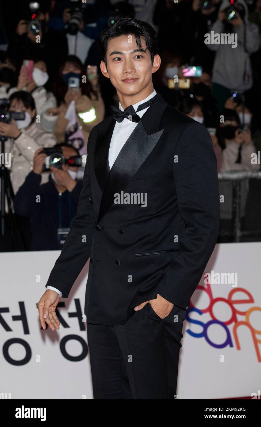 Seoul, South Korea. 25th Nov, 2022. South Korean actor and singer Ok ...