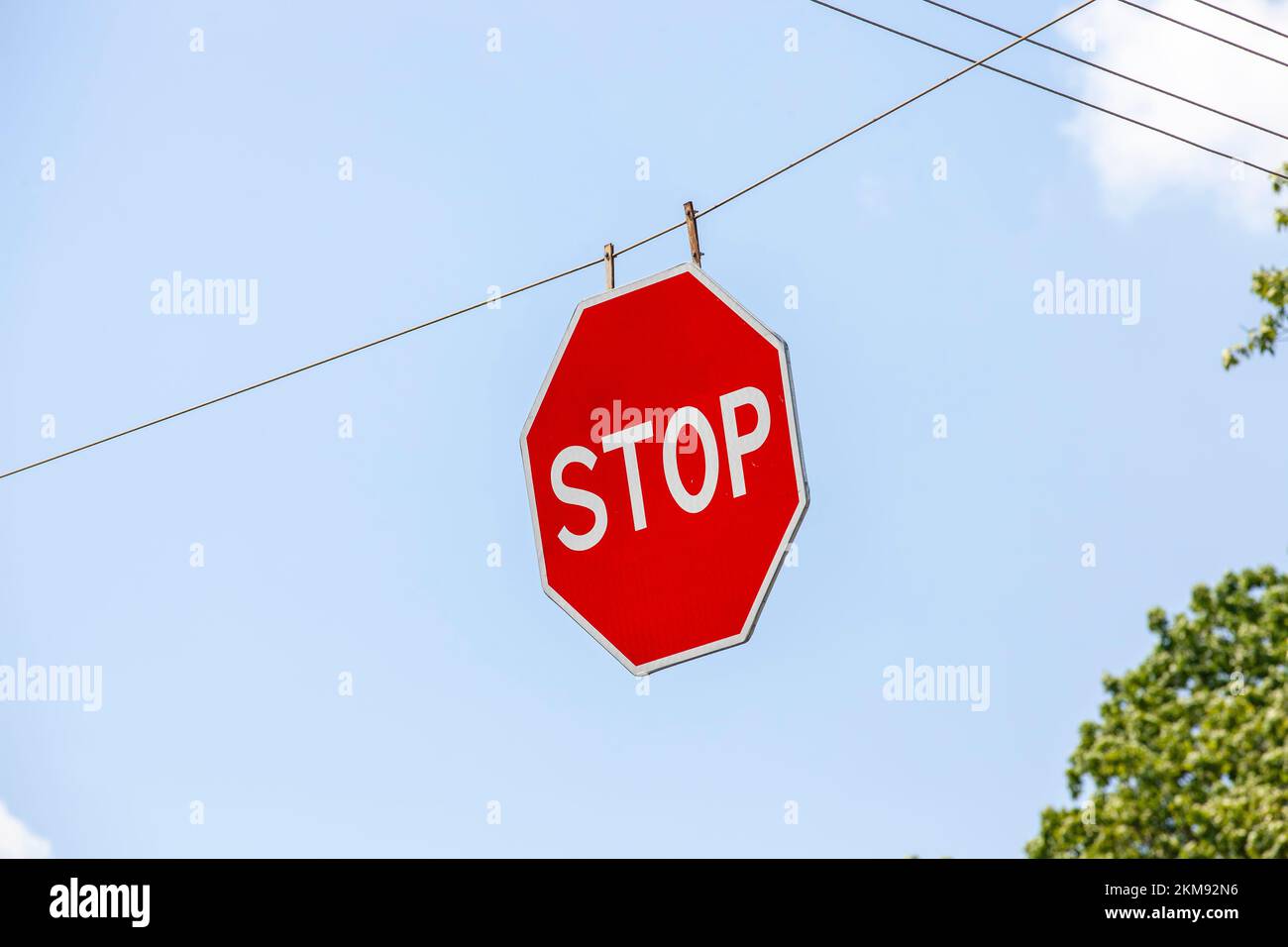 a road sign stop for regulating traffic on the carriageway, regulating ...