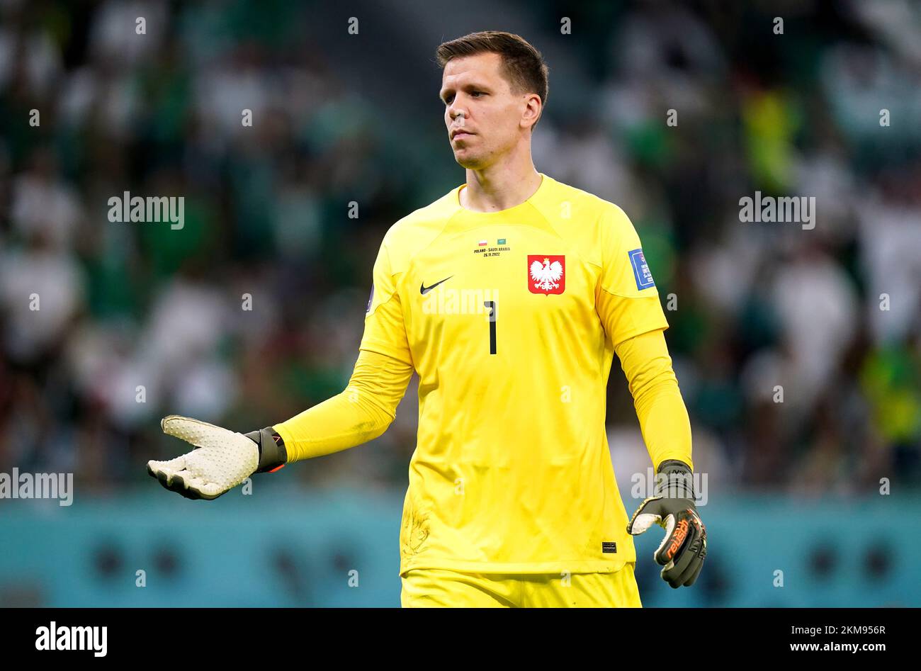 Poland goalkeeper Wojciech Szczesny during the FIFA World Cup Group C ...
