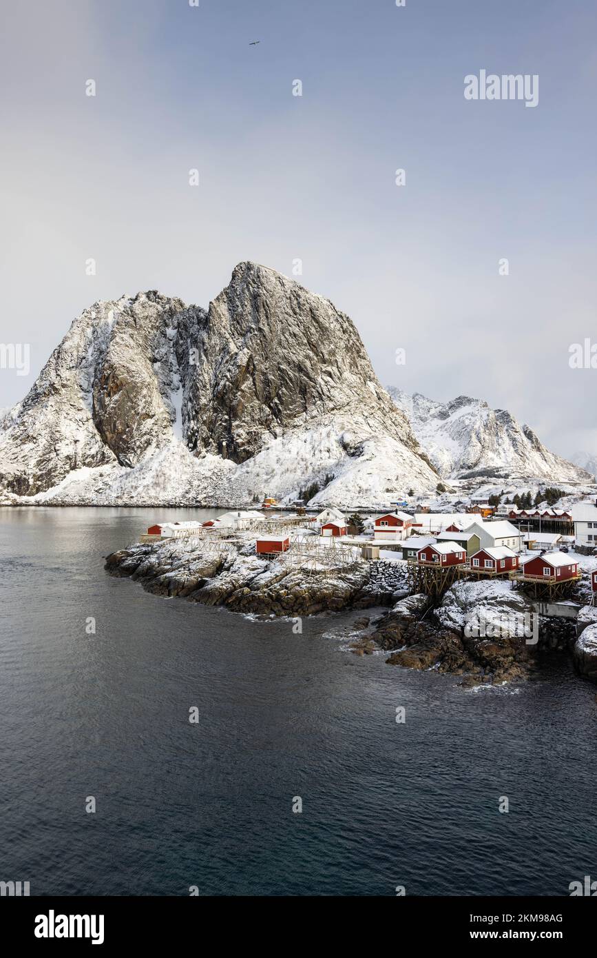 View from Hamnöy viewpoint, Reine, Norway Stock Photo - Alamy