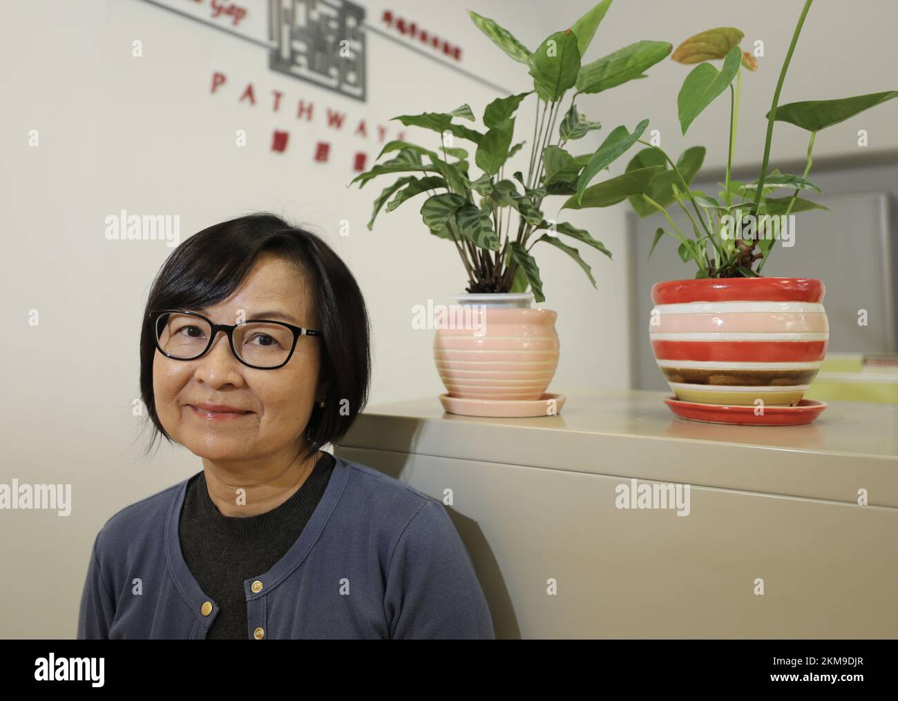 Executive Director of Pathways Lucille Wong Sui-ha photographed in Hin ...