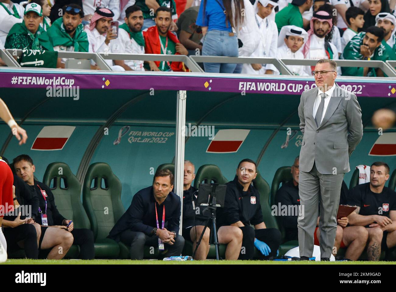Doha, Catar. 26th Nov, 2022. Coach MICHNIEWICZ Czeslaw from Poland ...