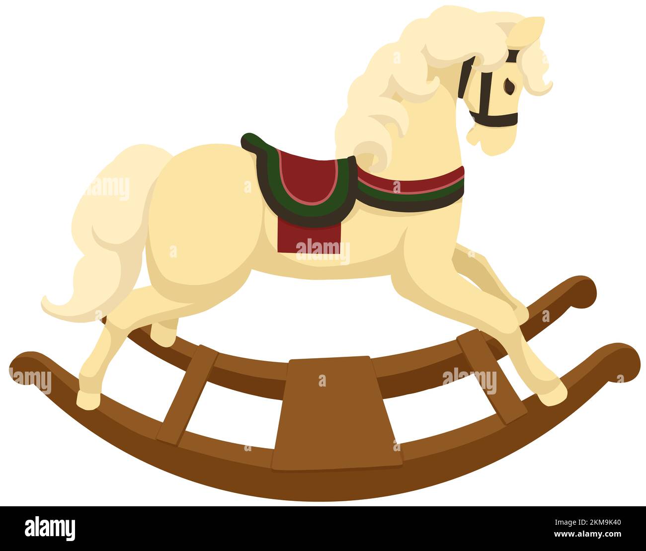 Vintage Rocking Horse Clipart