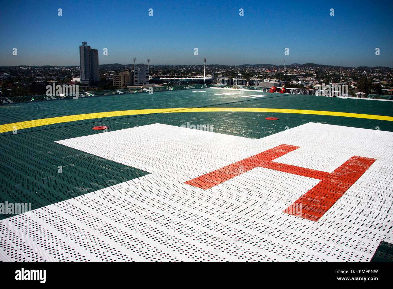 Rooftop helipad helicopter landing pad hi-res stock photography and ...