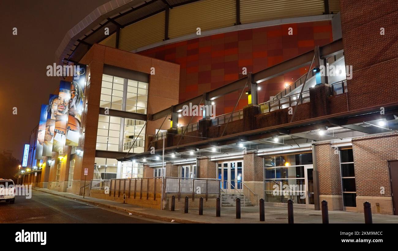 Fedex Forum Arena near Beale Street in Memphis - MEMPHIS, UNITED STATES ...