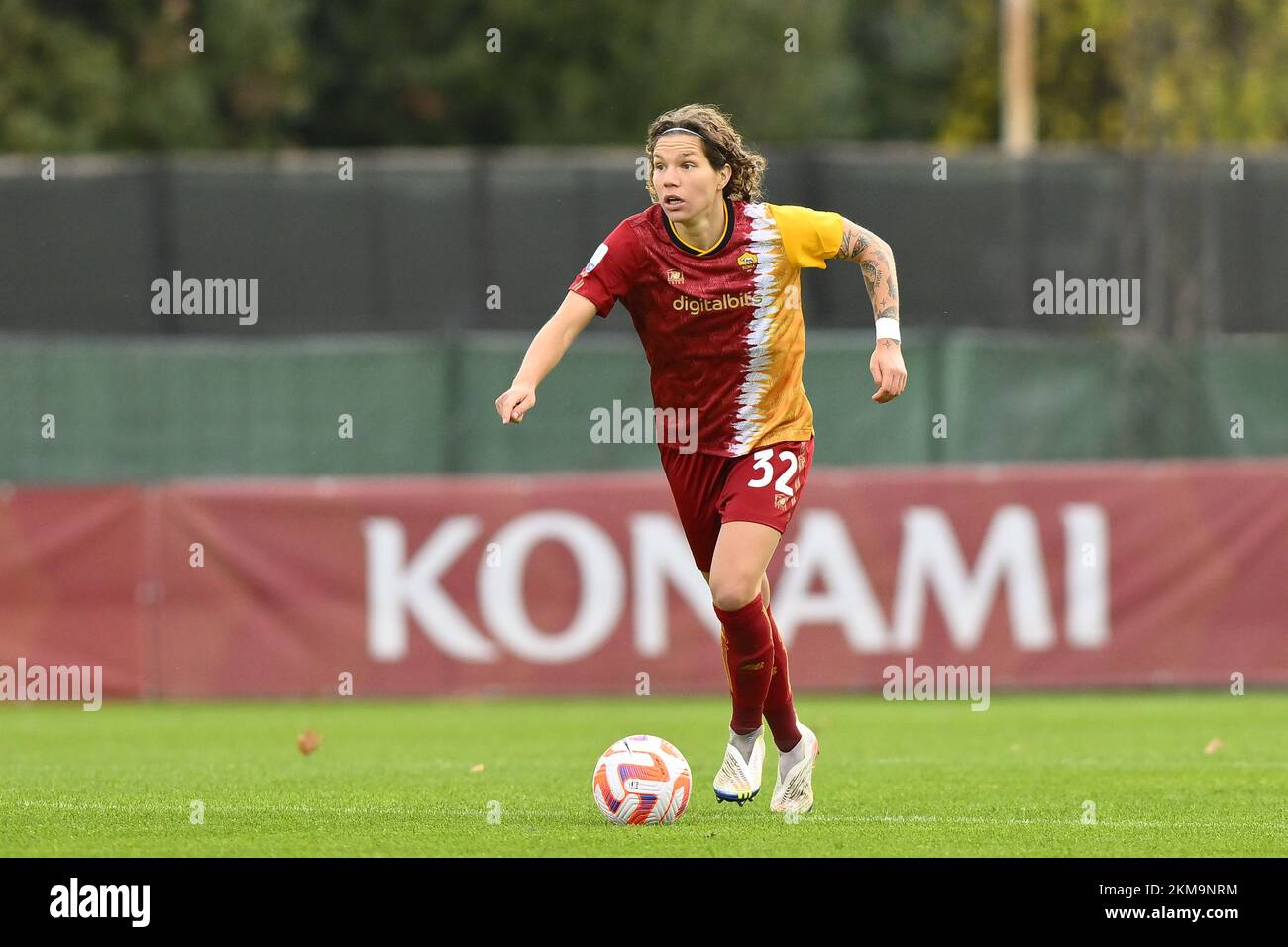 Rome, Italy. 26th Nov, 2022. Elena Linari of AS Roma Women during the ...