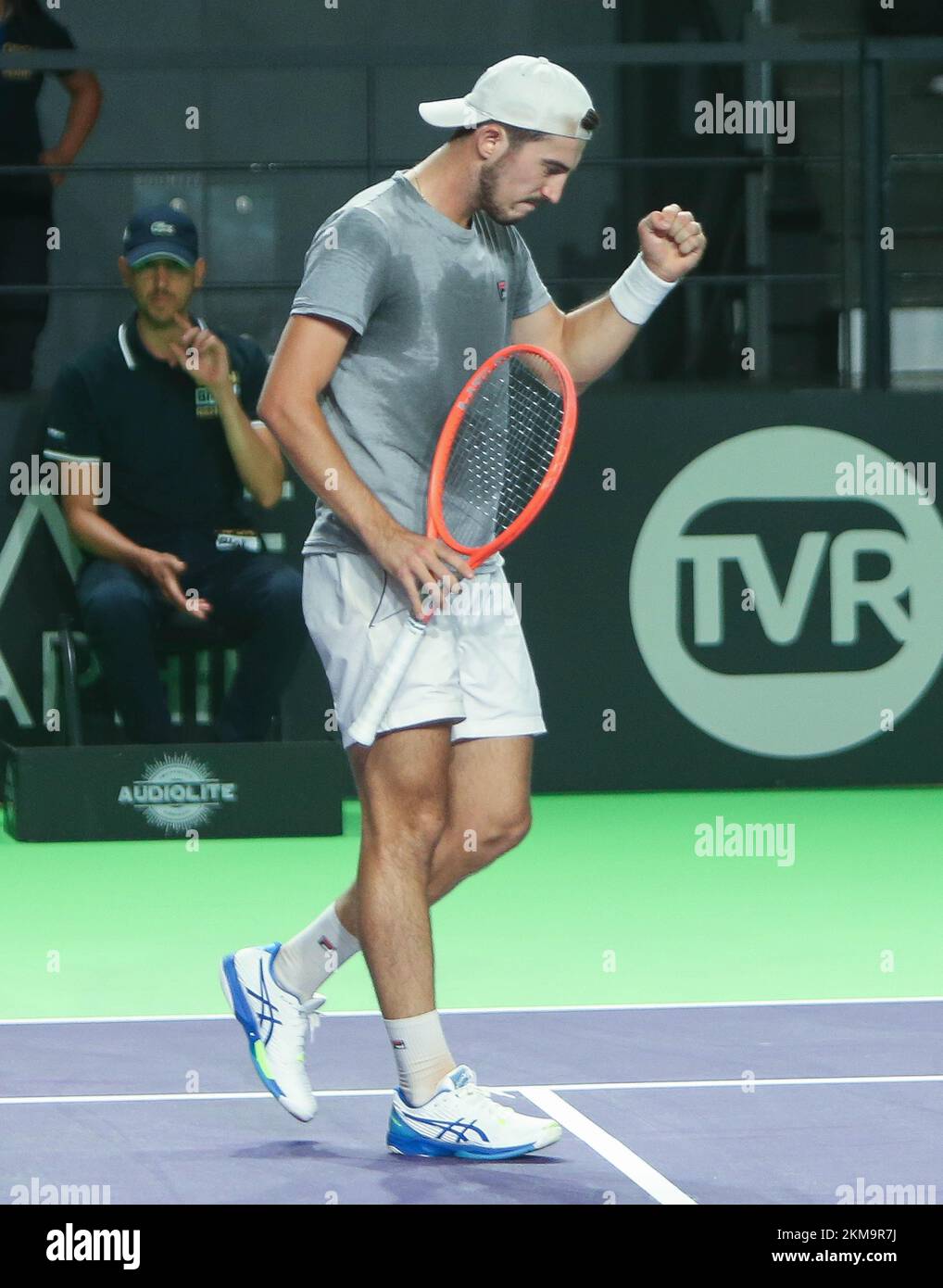 Arthur Reymond of France during the Open de Rennes 2022, ATP Challenger ...