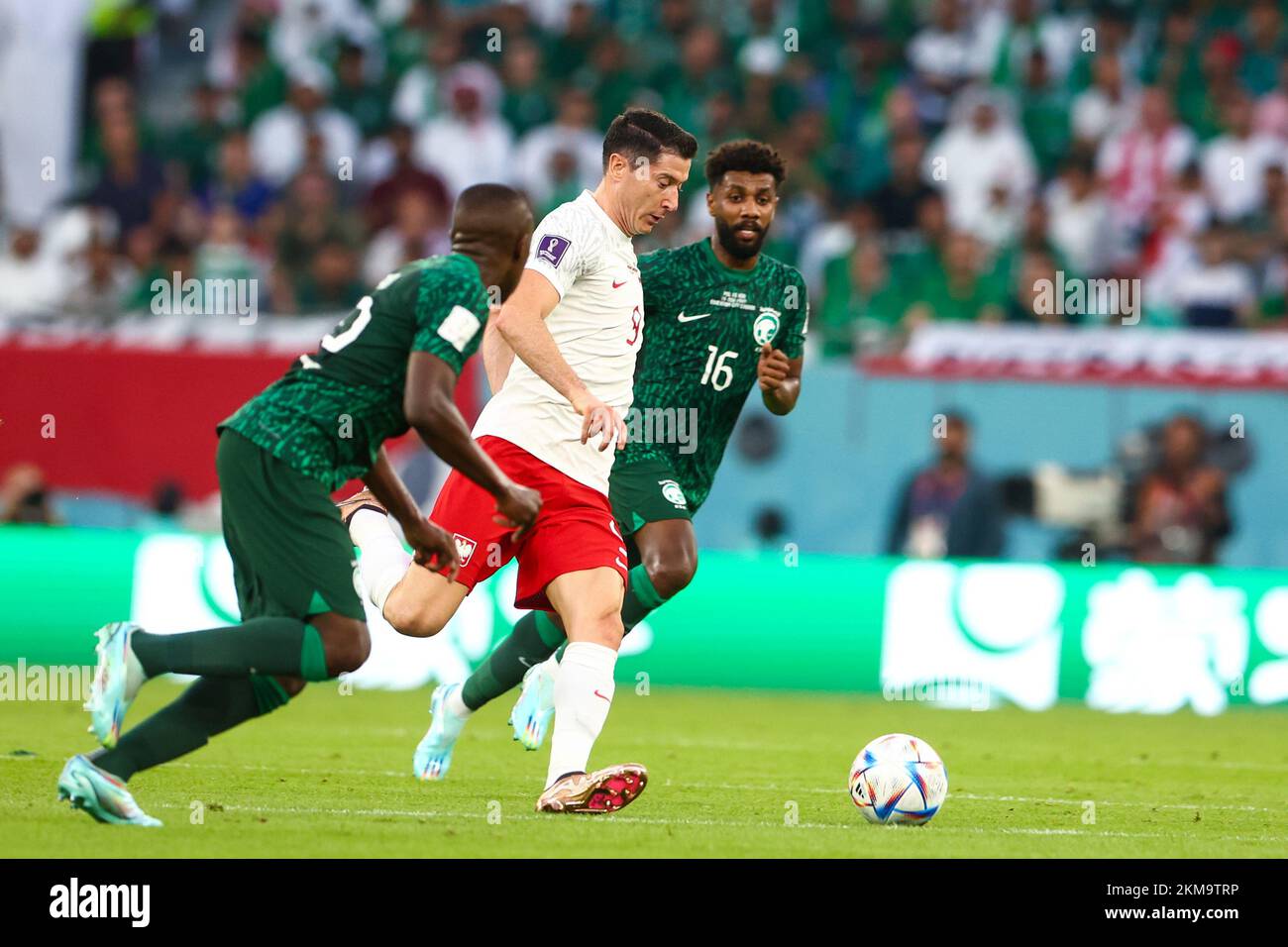 Doha, football, FIFA World Cup 2022, Poland. 26th Nov, 2022. vs Saudi ...