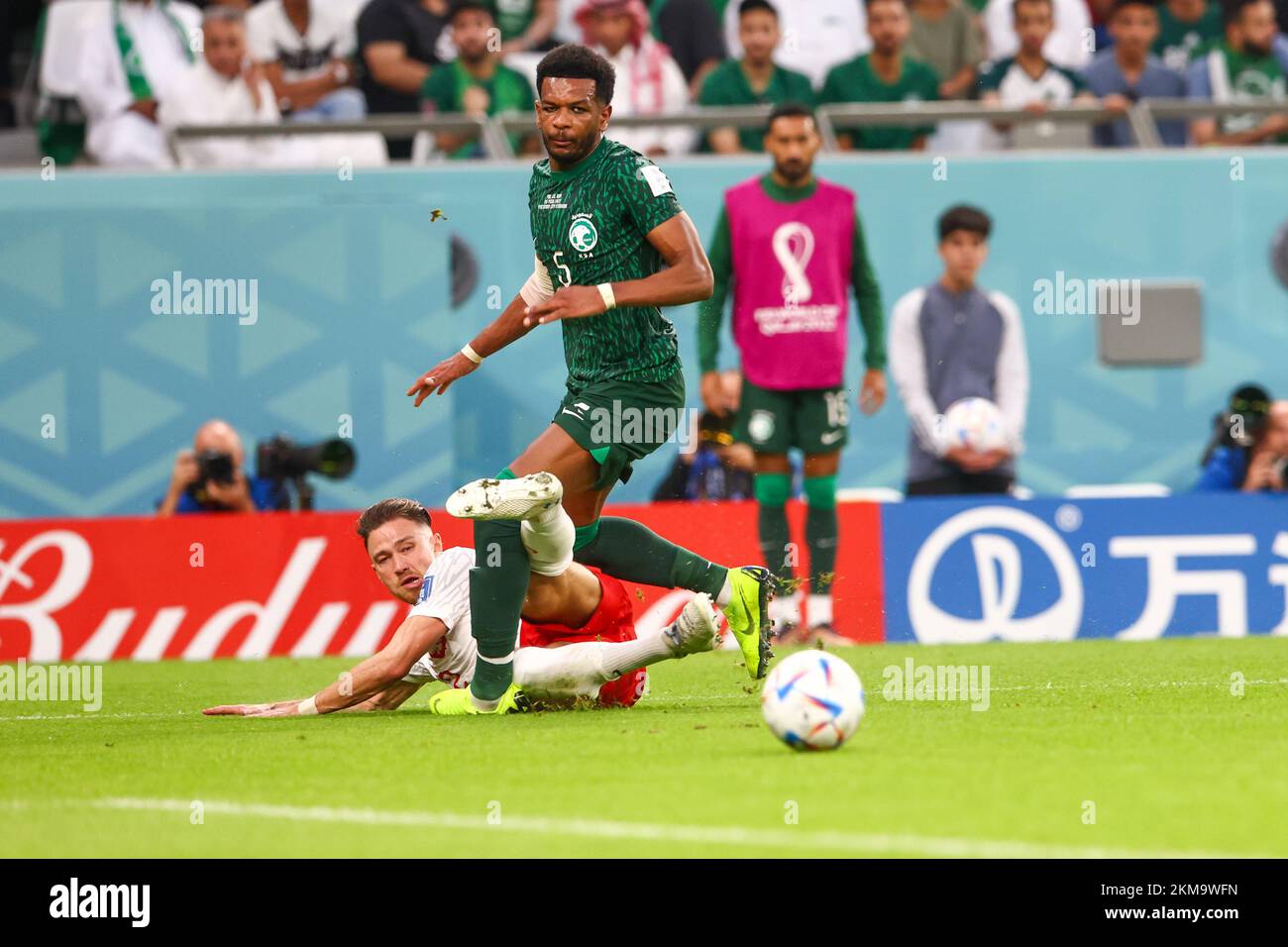 Doha, football, FIFA World Cup 2022, Poland. 26th Nov, 2022. vs Saudi ...