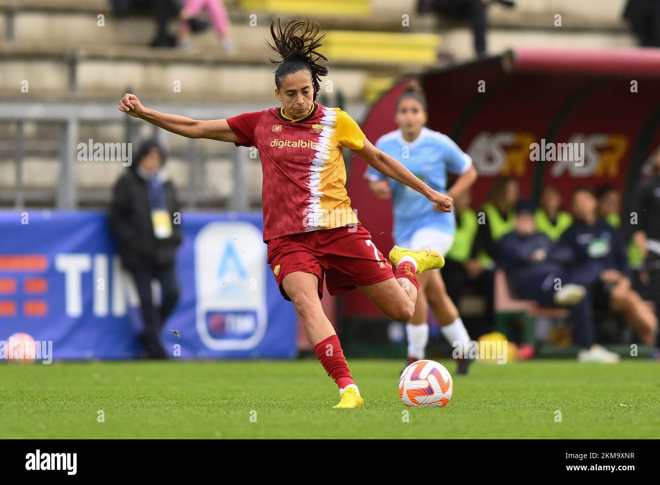Rome, Italy. 26th Nov, 2022. Andressa Alves of AS Roma Women during the ...