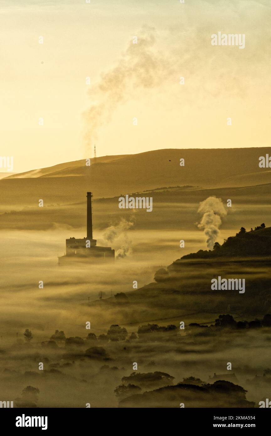 Hope Valley Cement works Stock Photo - Alamy
