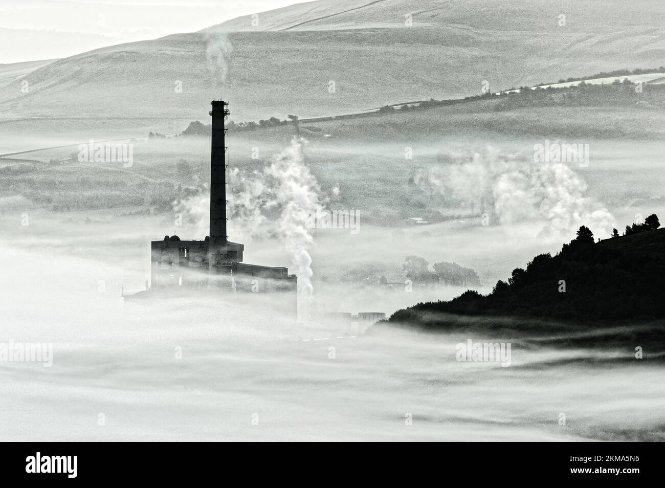 Hope Valley Cement works Stock Photo - Alamy