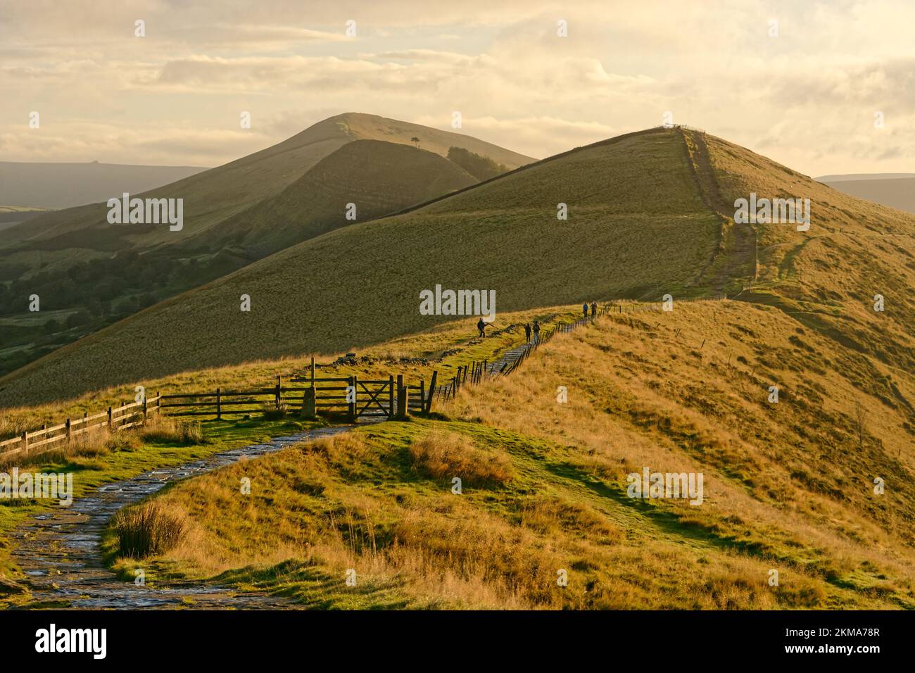 Peak District landscape Stock Photo - Alamy