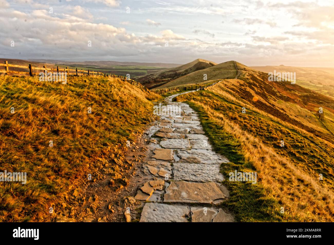 Peak District landscape Stock Photo - Alamy