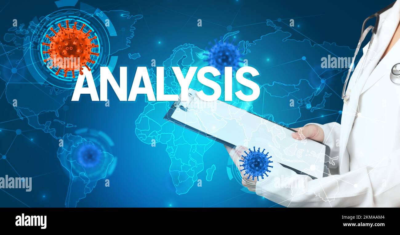 Doctor fills out medical record Stock Photo - Alamy