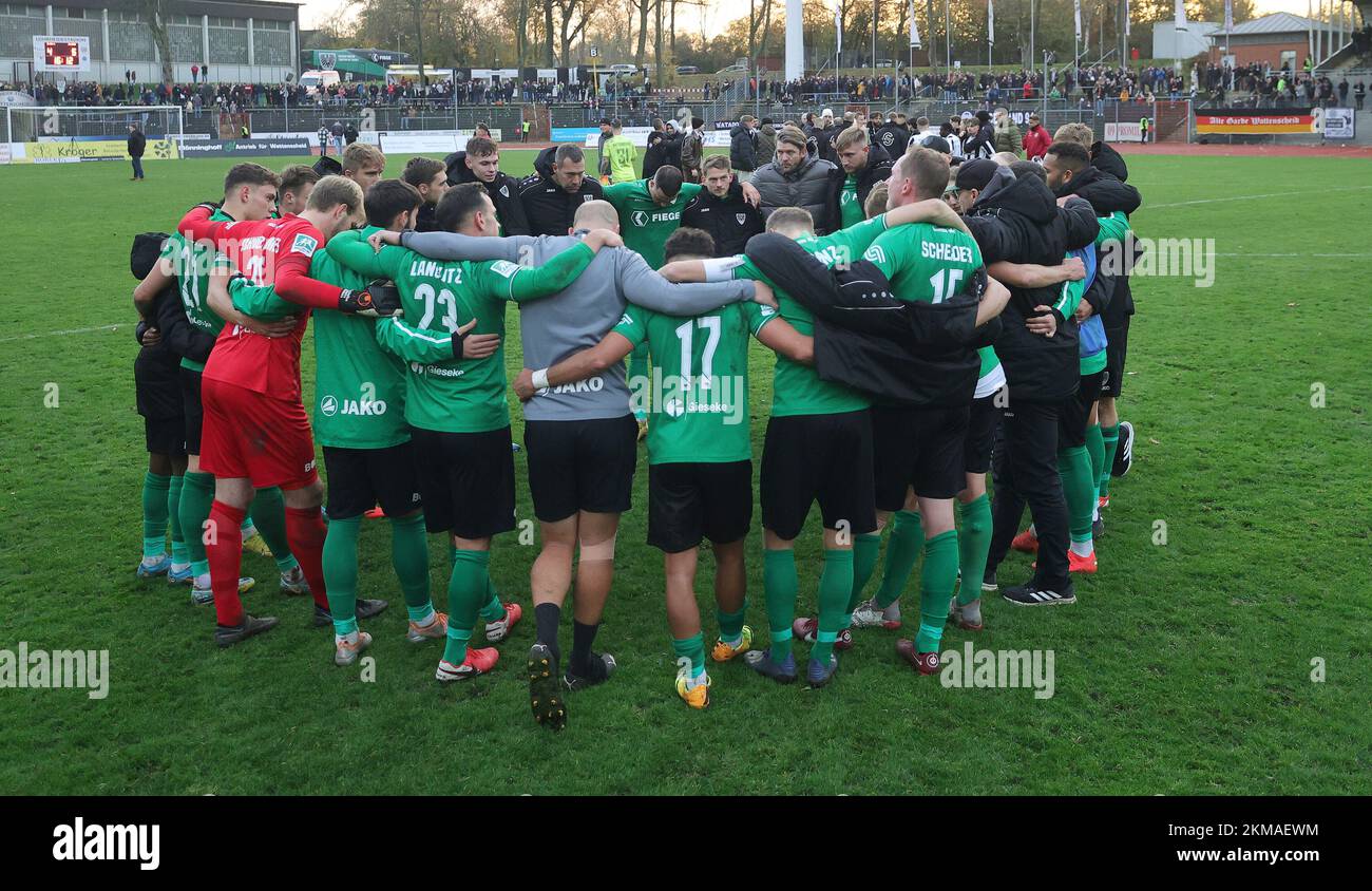 Wattenscheid, Deutschland. 26th Nov, 2022. firo: 26.11.2022, football ...