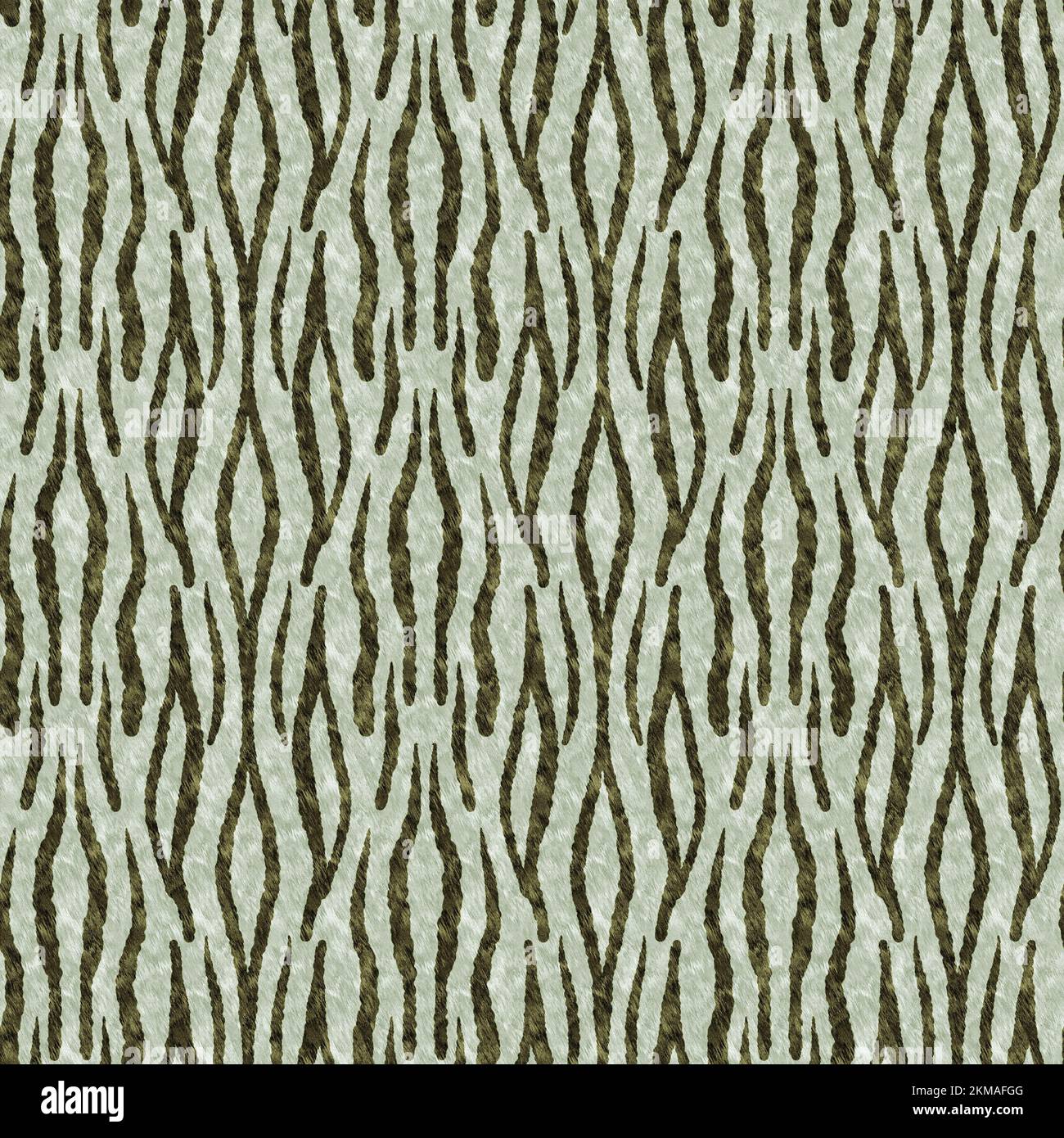 Cute safari tiger print fur wild animal pattern for babies room decor ...