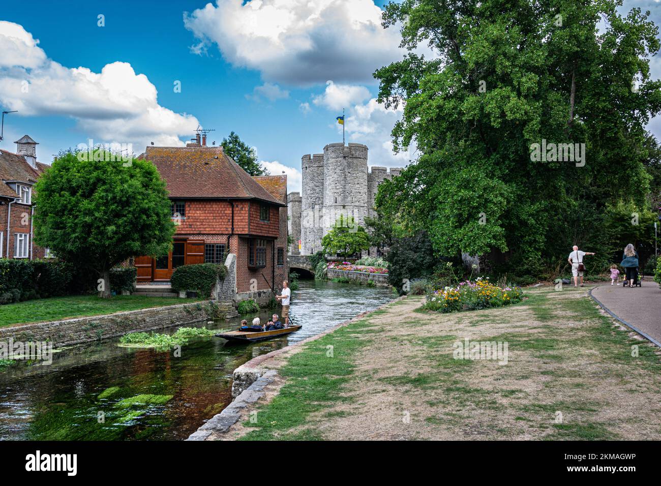 Canterbury,Kent,England,United Kingdom - August 31, 2022 : View of ...