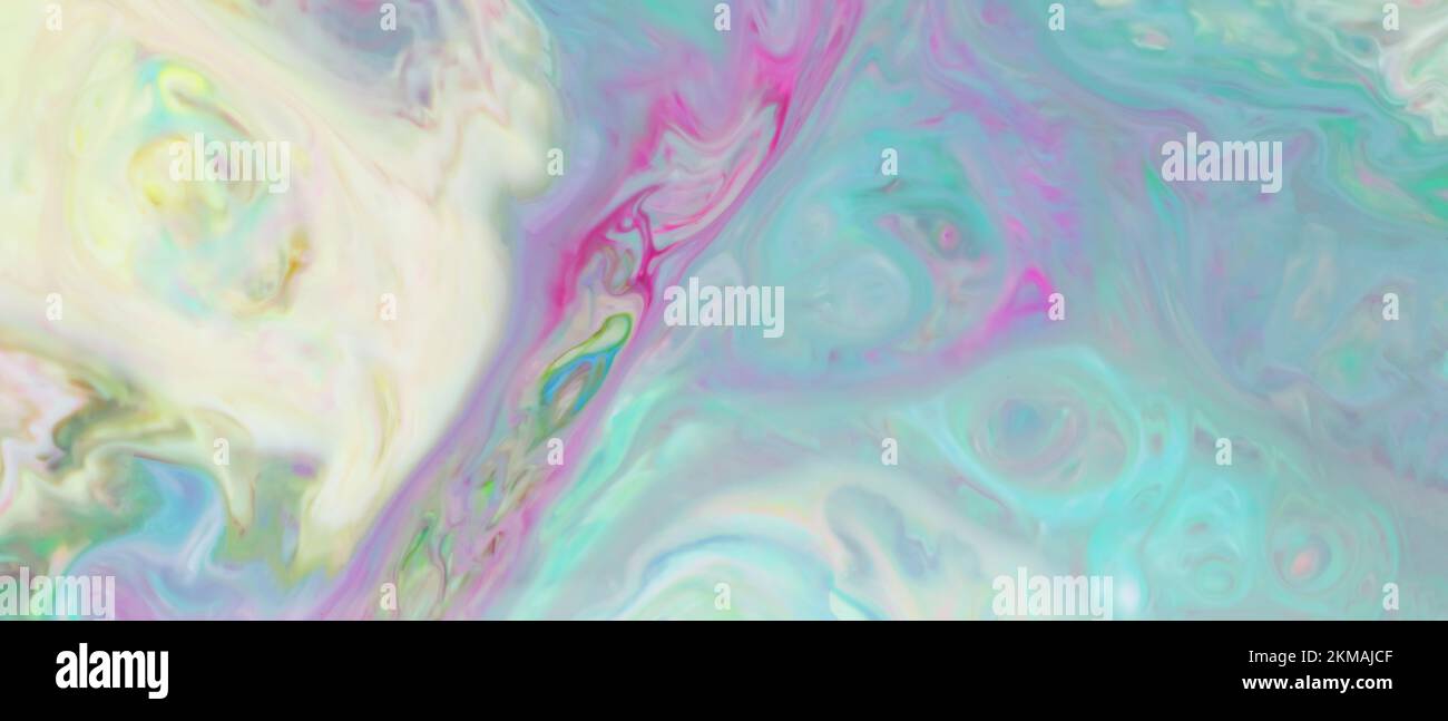 Pastel colors abstract background. Multicolored stains on a liquid ...