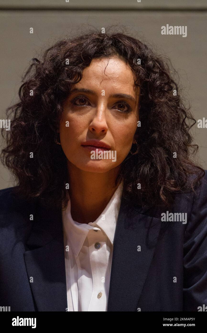 Torino, Italy. 26th November 2022. Actress Astrid Meloni is guest of ...