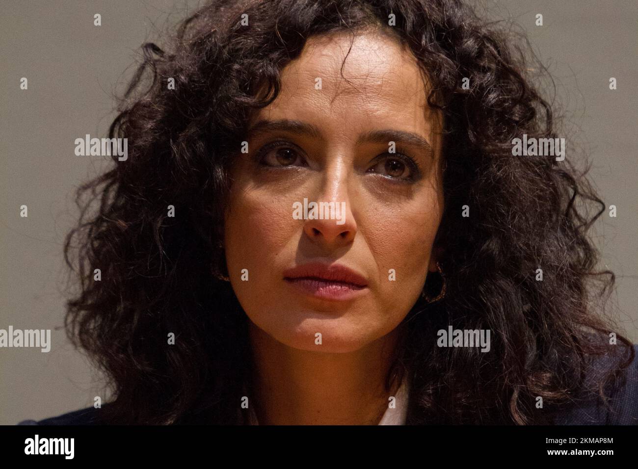 Torino, Italy. 26th November 2022. Actress Astrid Meloni is guest of ...