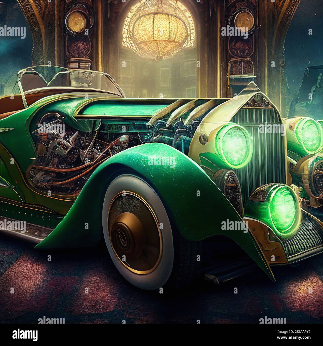 Cyberpunk car hi-res stock photography and images - Alamy