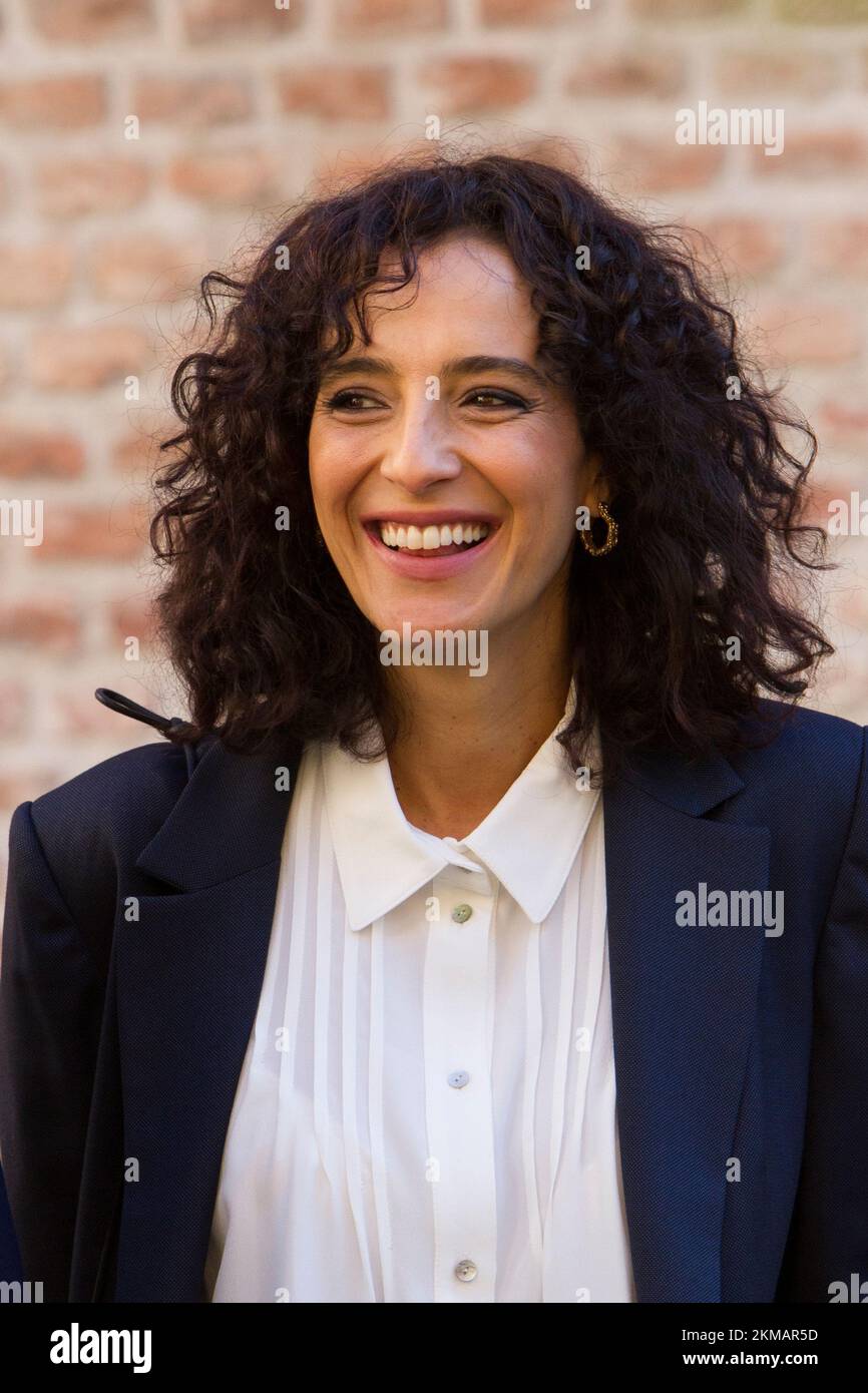 Torino, Italy. 26th November 2022. Actress Astrid Meloni is guest of ...