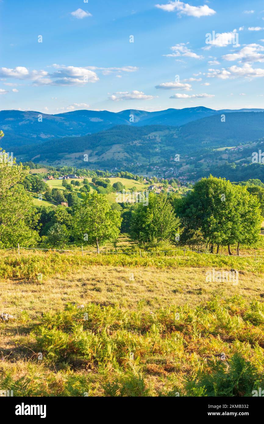 Farm houses at col du wettstein hi-res stock photography and images - Alamy