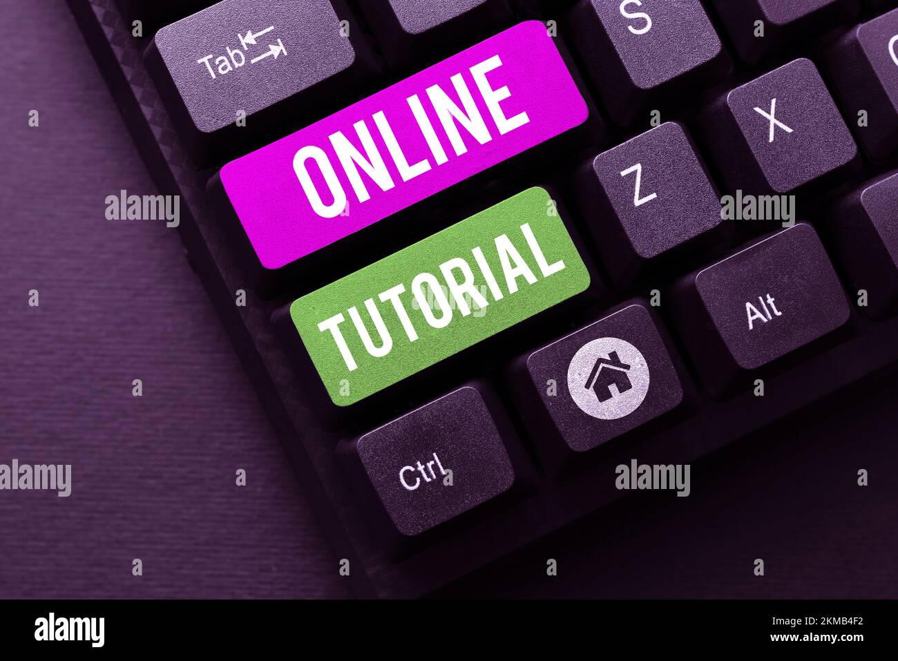 Conceptual display Online Tutorial. Internet Concept process of ...