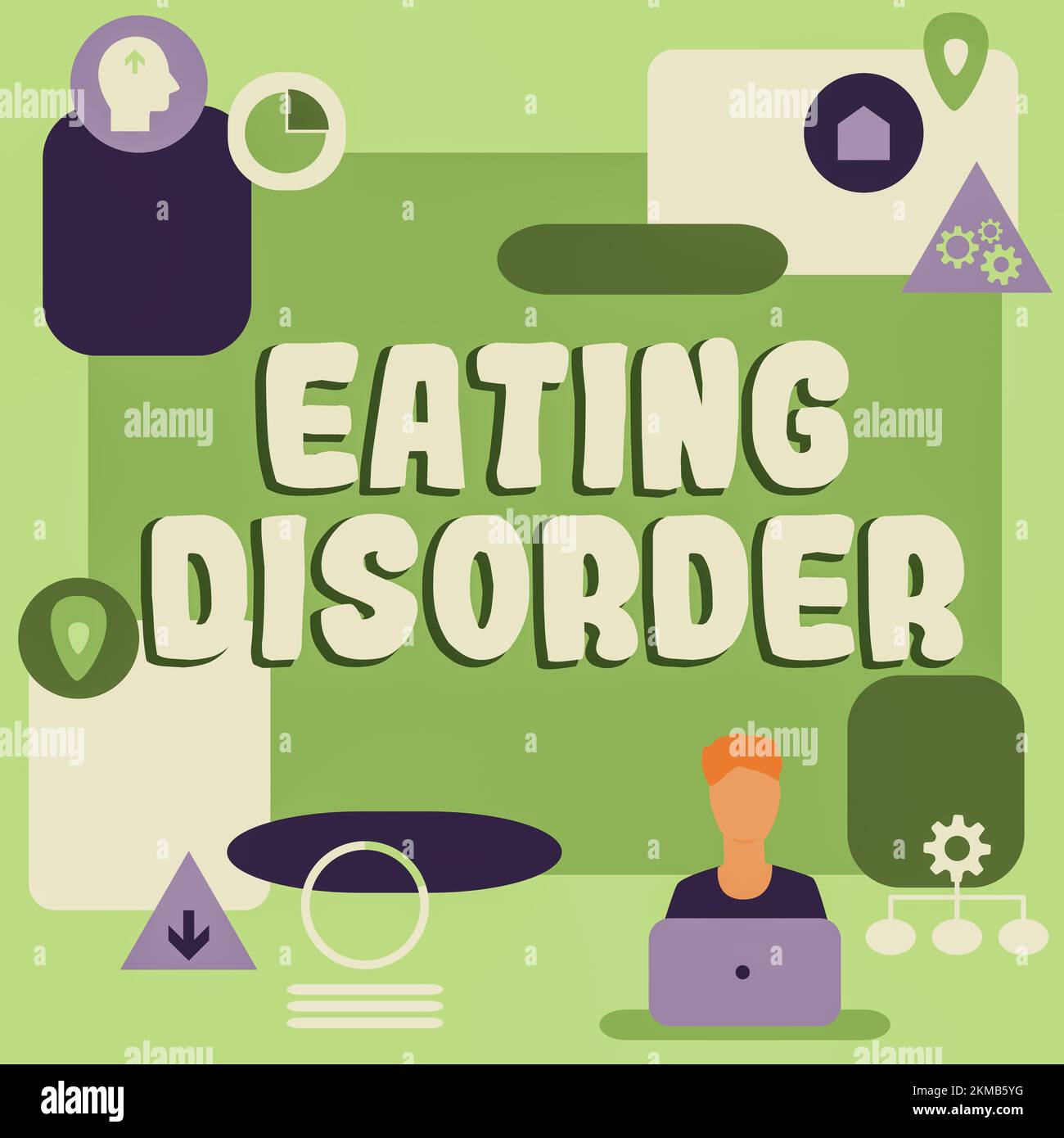 Text sign showing Eating Disorder. Word for illnesses that are ...