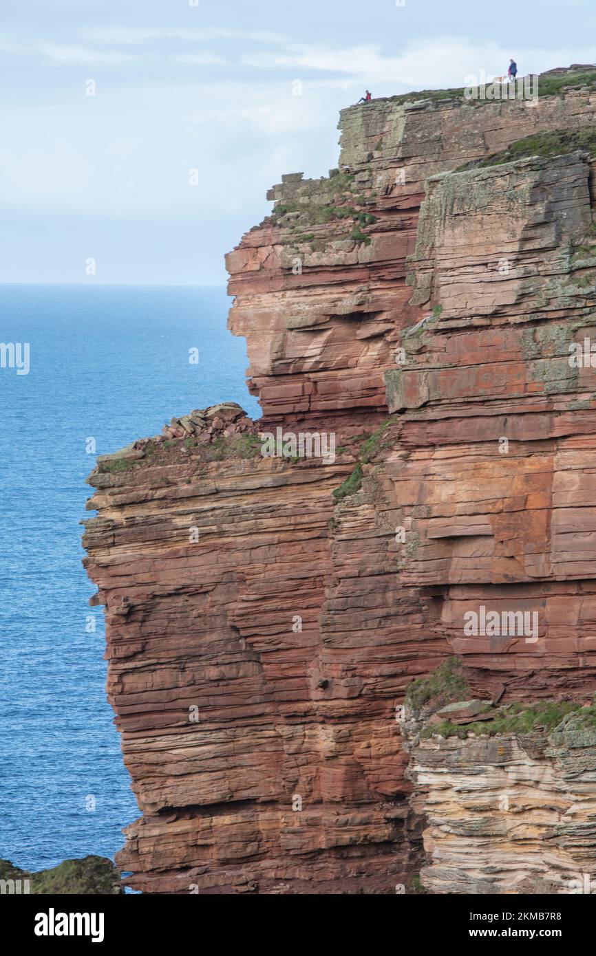 The Old Man of Hoy is a 449-foot sea stack on Hoy, part of the Orkney ...