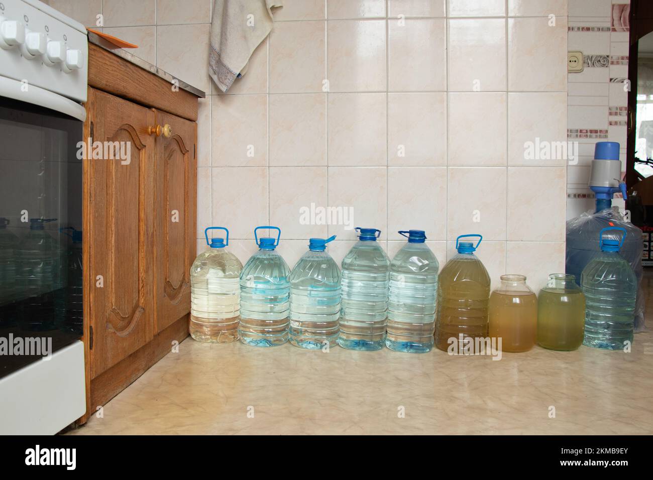 Dirty water bottle hi-res stock photography and images - Alamy
