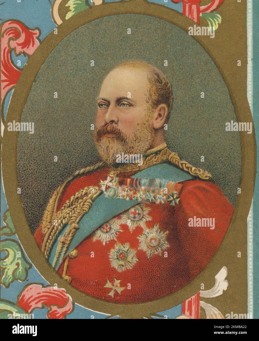 King Edward VII Bertie Queen Victorias son Stock Photo - Alamy