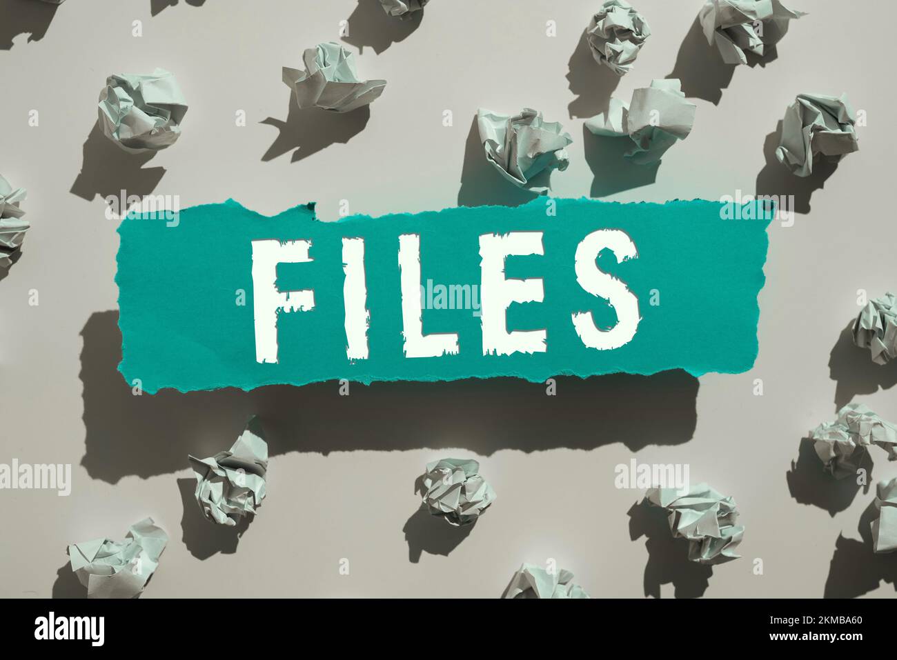 Text sign showing Files. Word Written on Folder box for holding loose ...