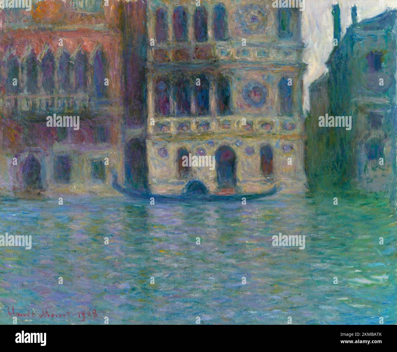 Venice, Palazzo Dario. Claude Monet. 1908 Stock Photo - Alamy