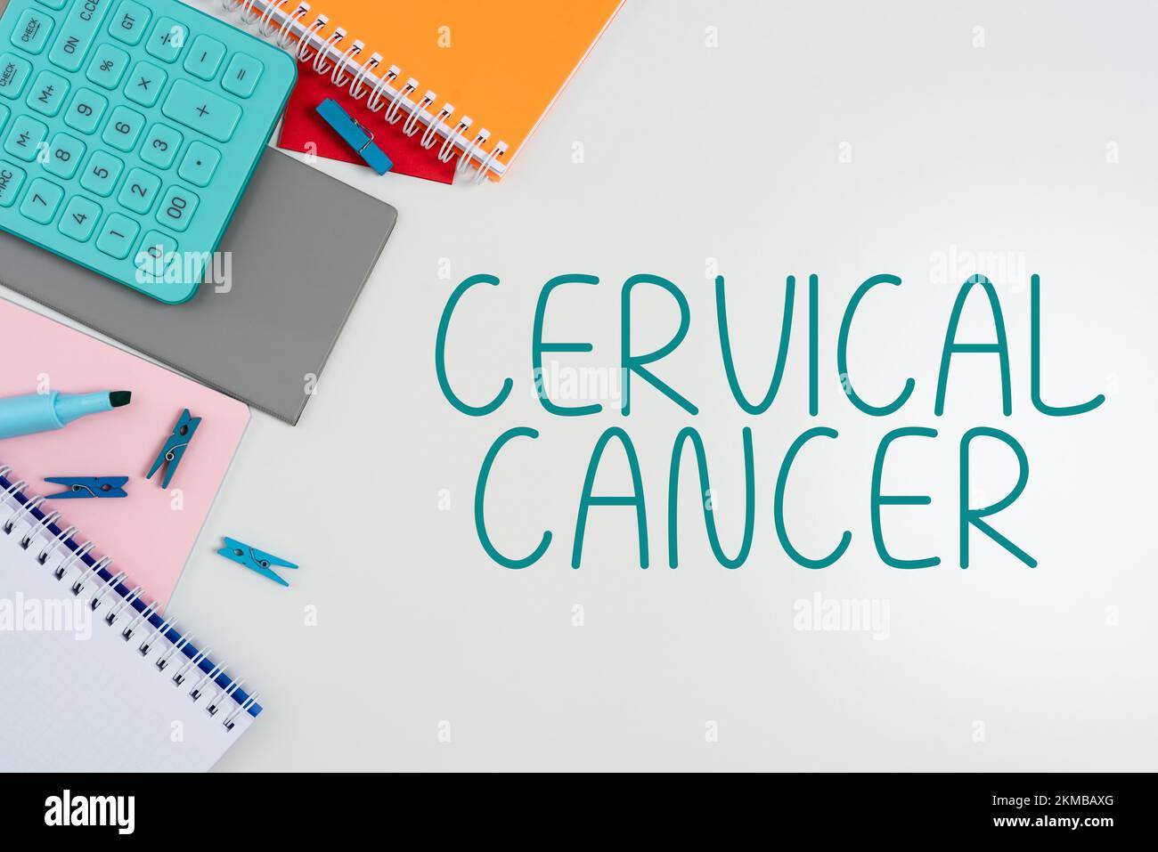 Handwriting text Cervical Cancer. Business concept type of cancer that ... Handwriting text Cervical Cancer. Business concept type of cancer that ...