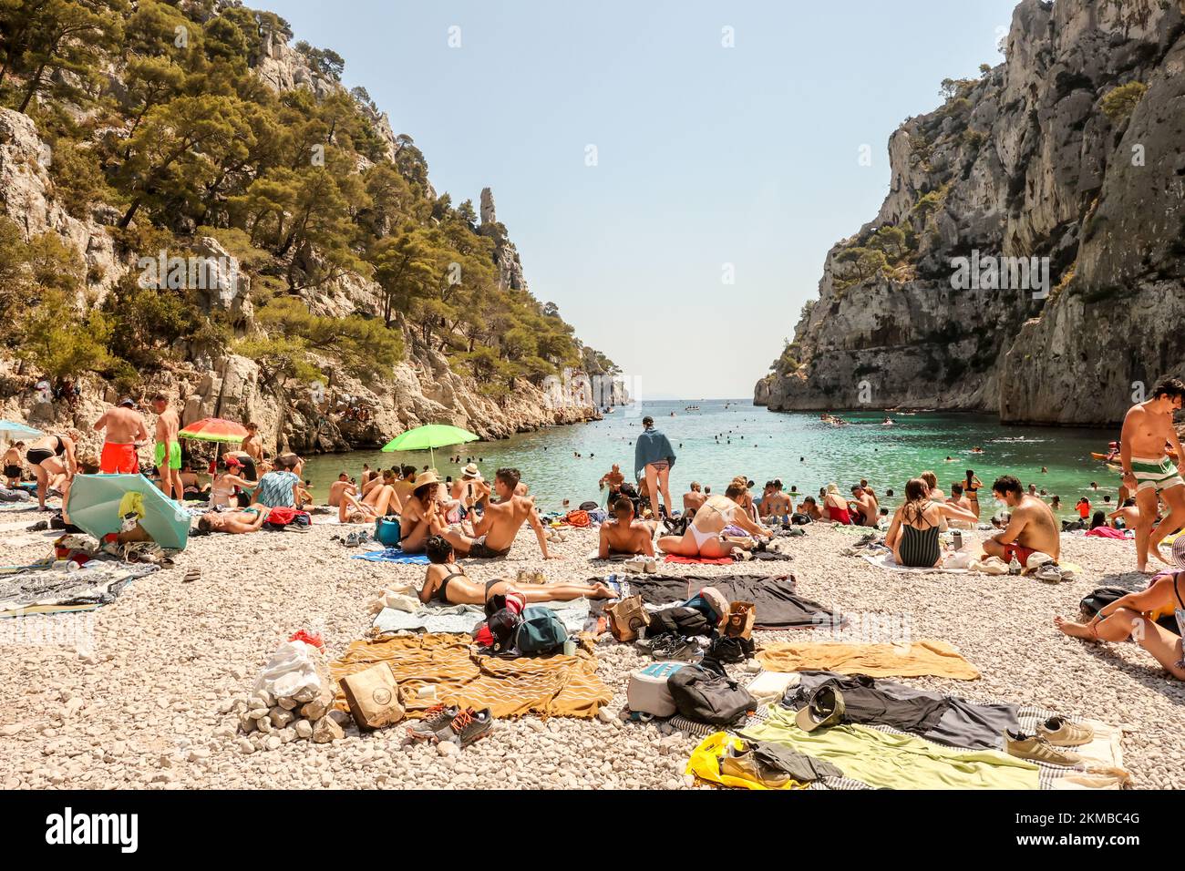 Calanque d'En-Vau,beach,bathing,only,accessible,on,foot,kayak,or,boat ...