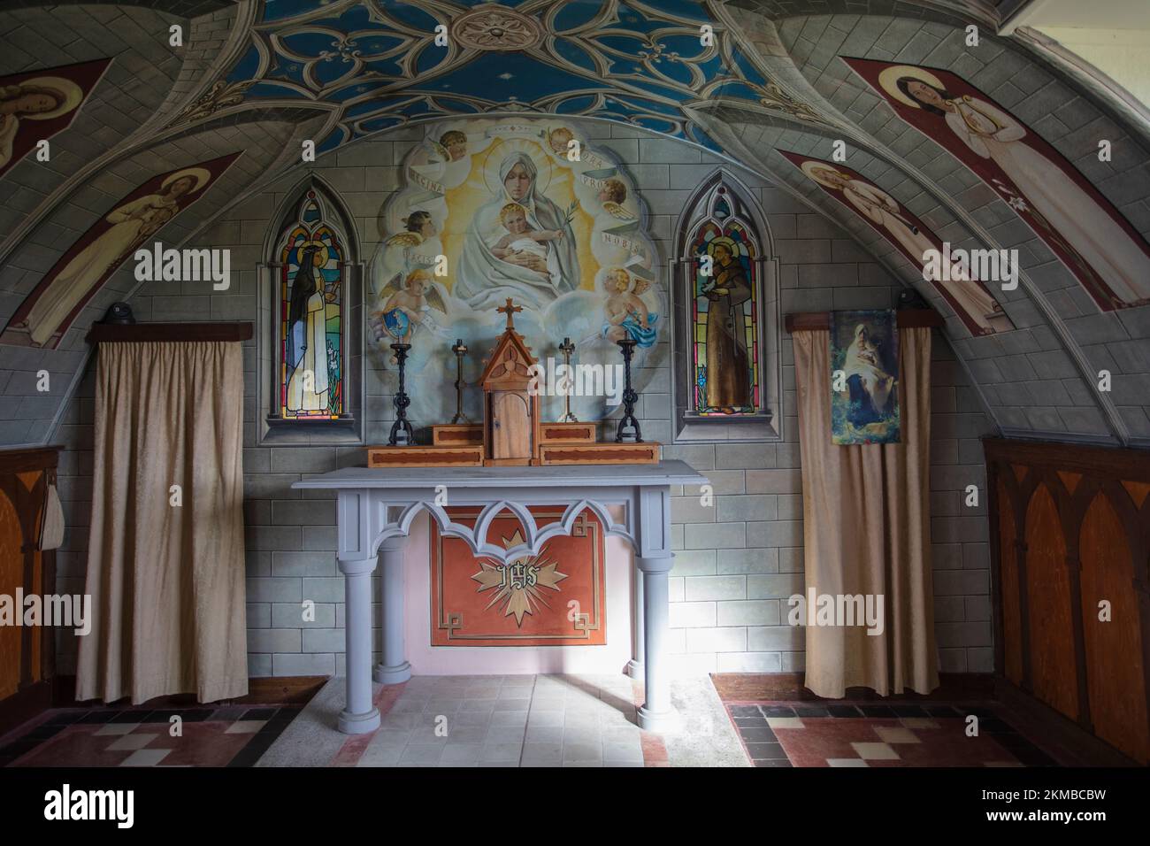The Italian Chapel on the island of Orkney, Scotland Stock Photo - Alamy