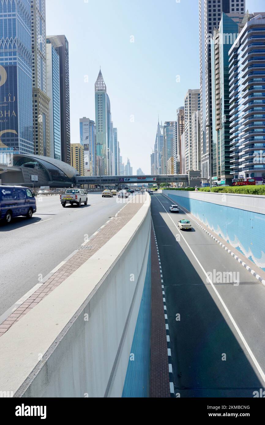 Street view of Dubai, UAE Stock Photo - Alamy