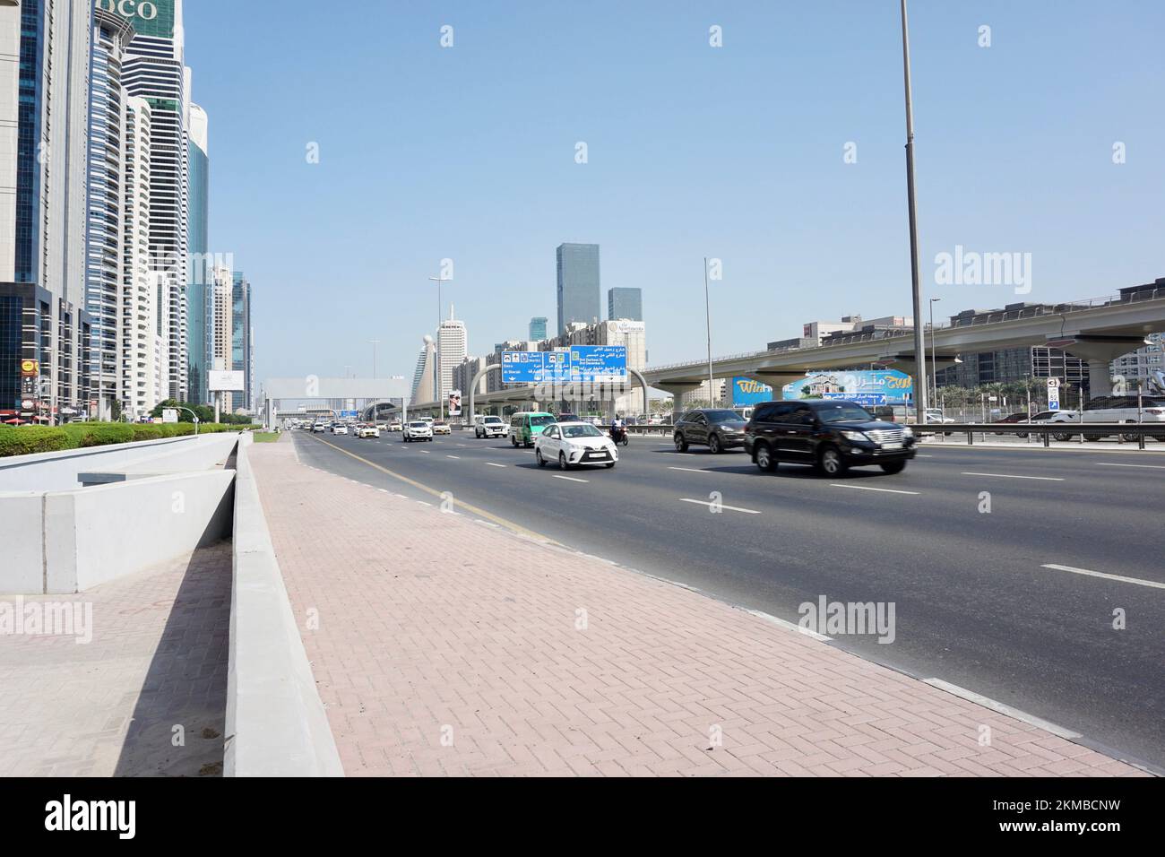 Street view of Dubai, UAE Stock Photo - Alamy