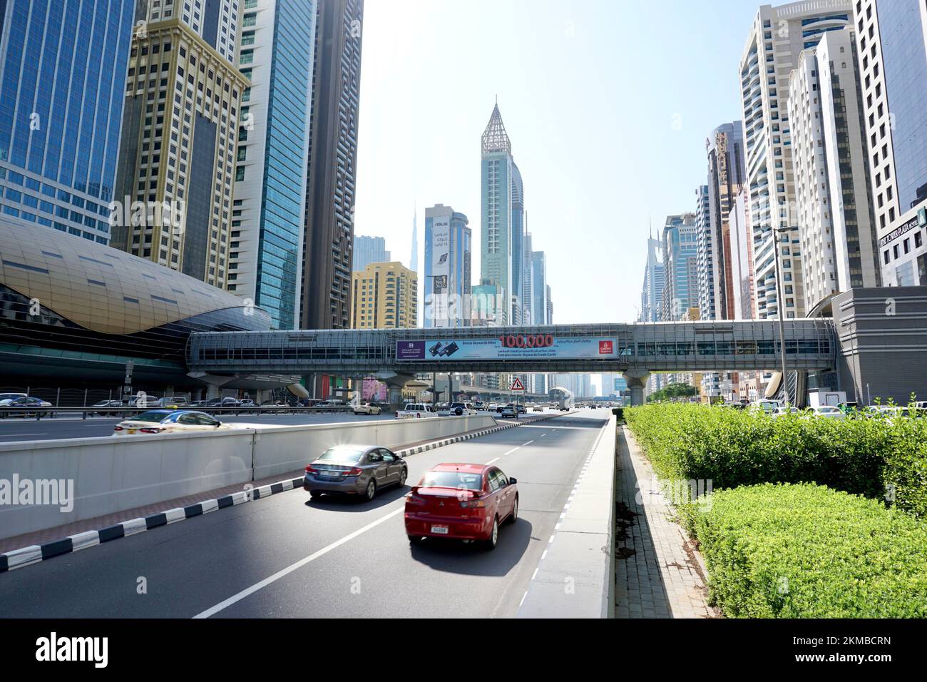 Street view of Dubai, UAE Stock Photo - Alamy