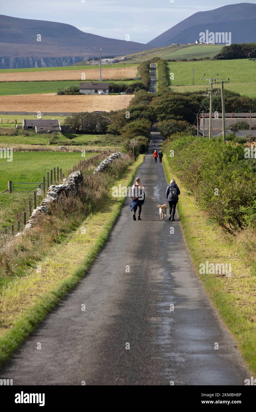 A short circular walk near Orphir on Mainland Orkney Stock Photo - Alamy