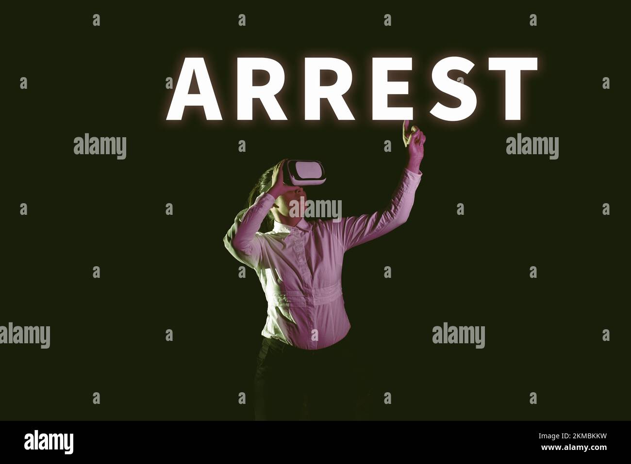 Inspiration showing sign Arrest. Internet Concept seize someone by ...