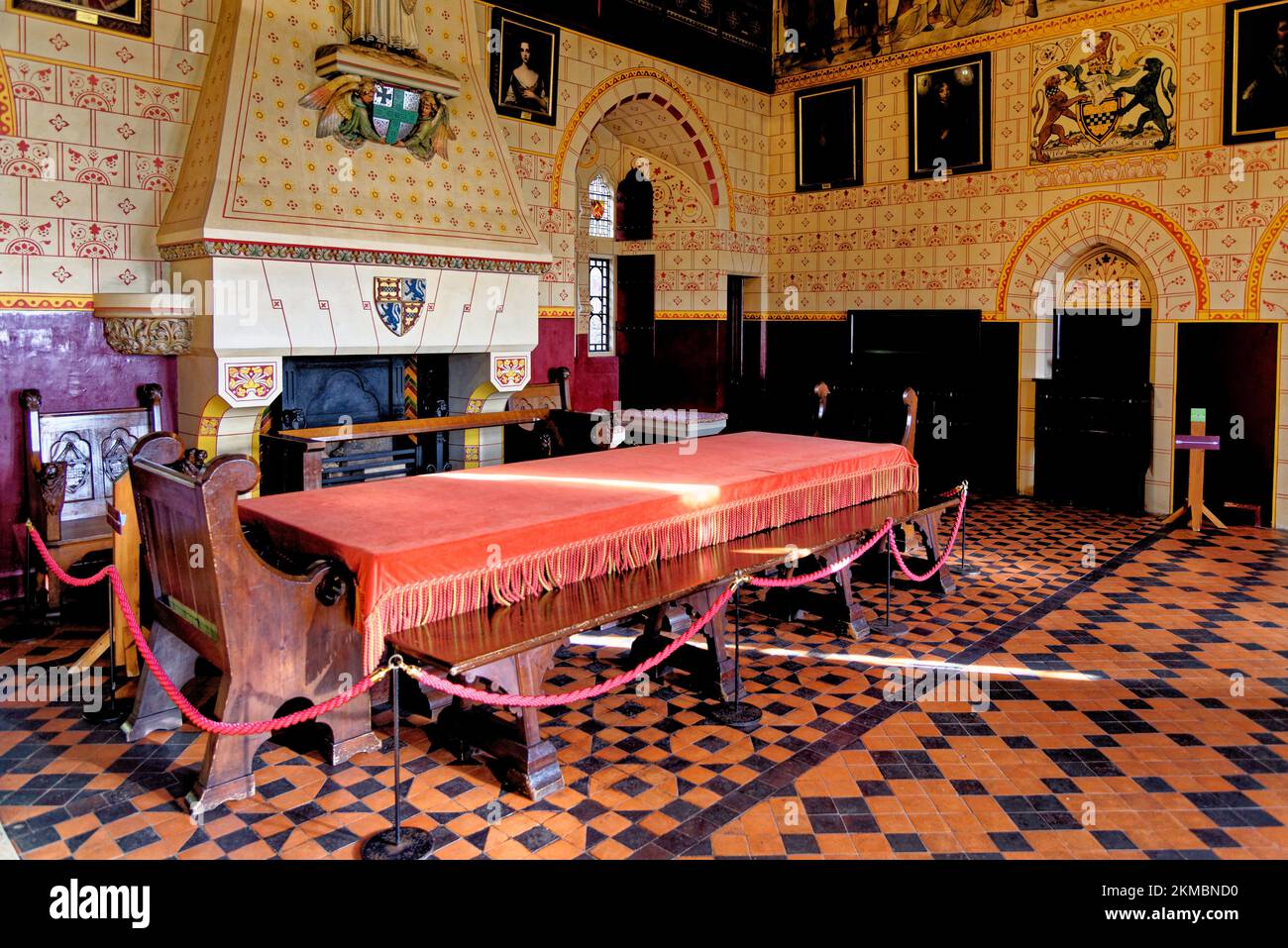 Cardiff castle banqueting hall hi-res stock photography and images - Alamy