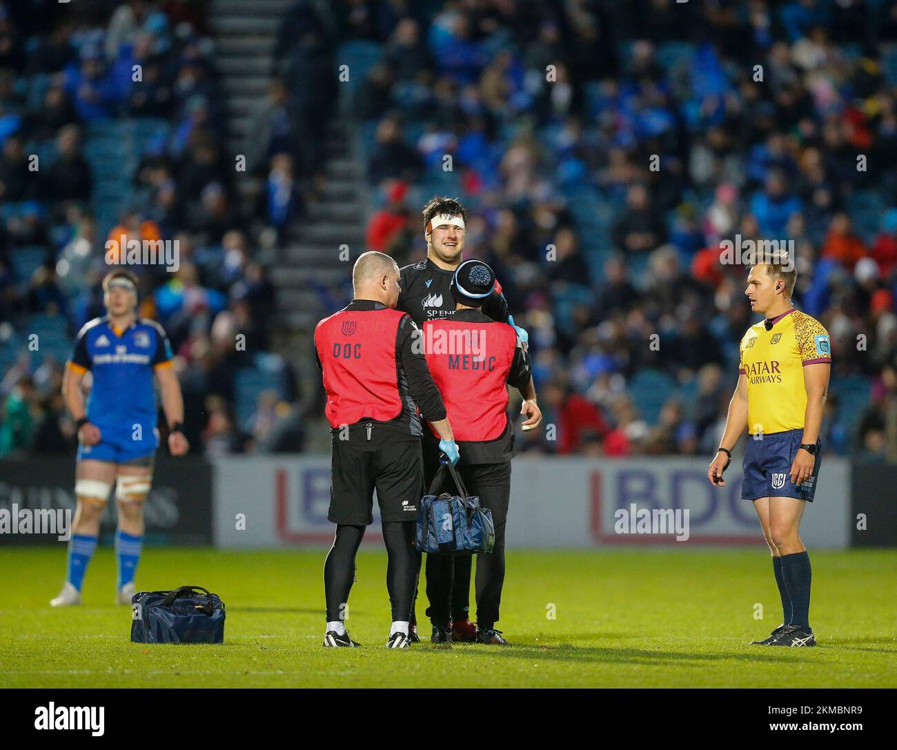 RDS Arena, Ballsbridge, Dublin, Ireland. 26th Nov, 2022. United Rugby ...