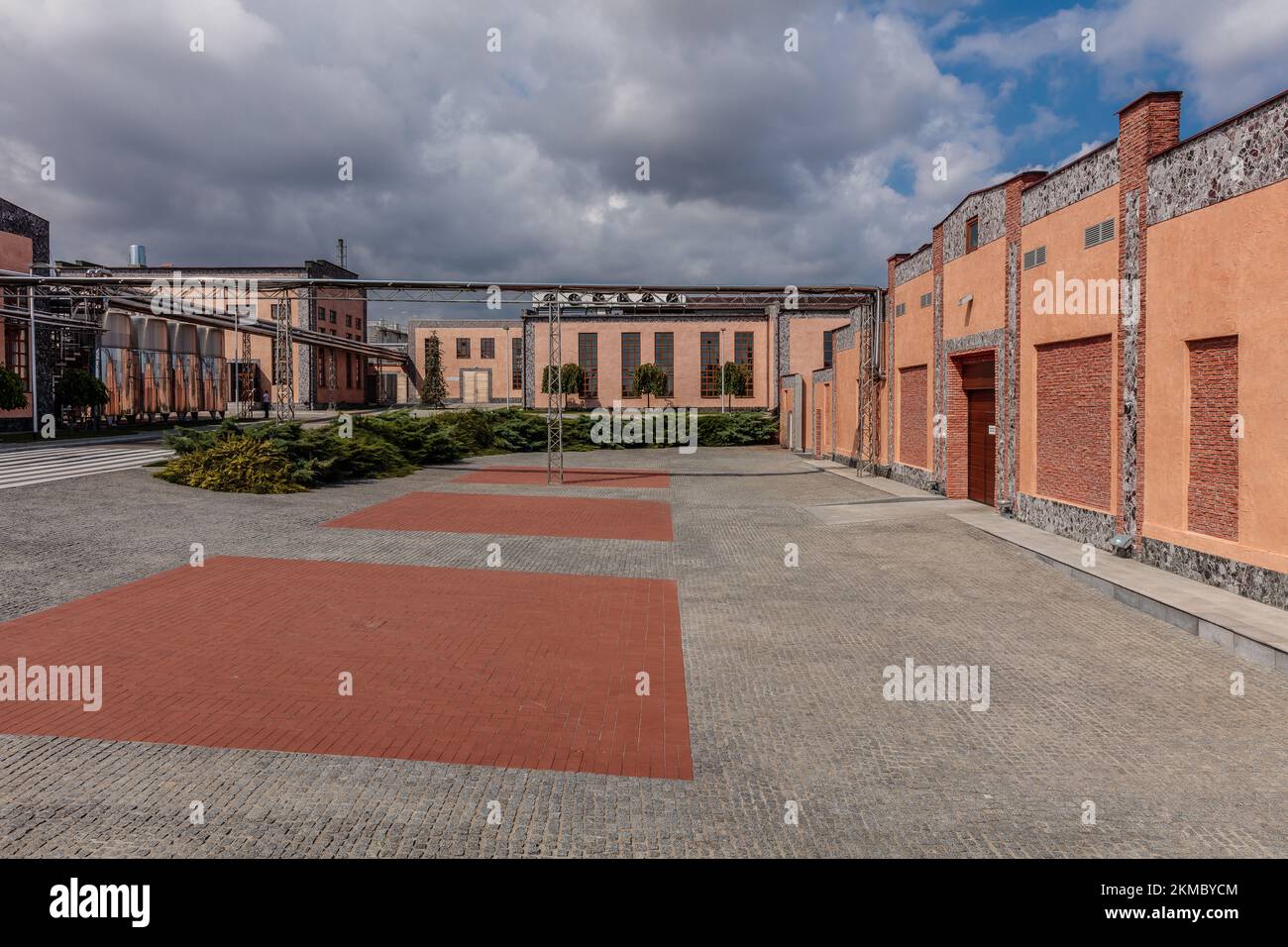 The buildings in the winery factory in Ukraine Stock Photo - Alamy