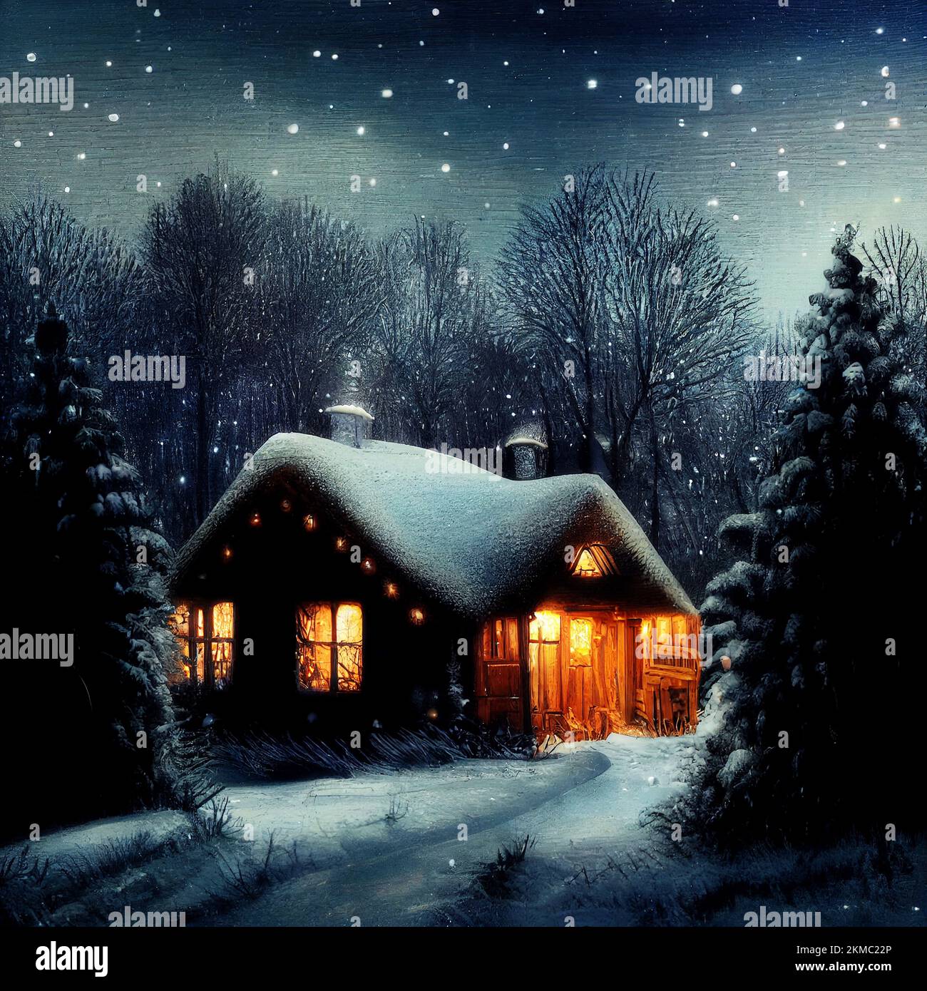 Cottage landscape design hi-res stock photography and images - Alamy
