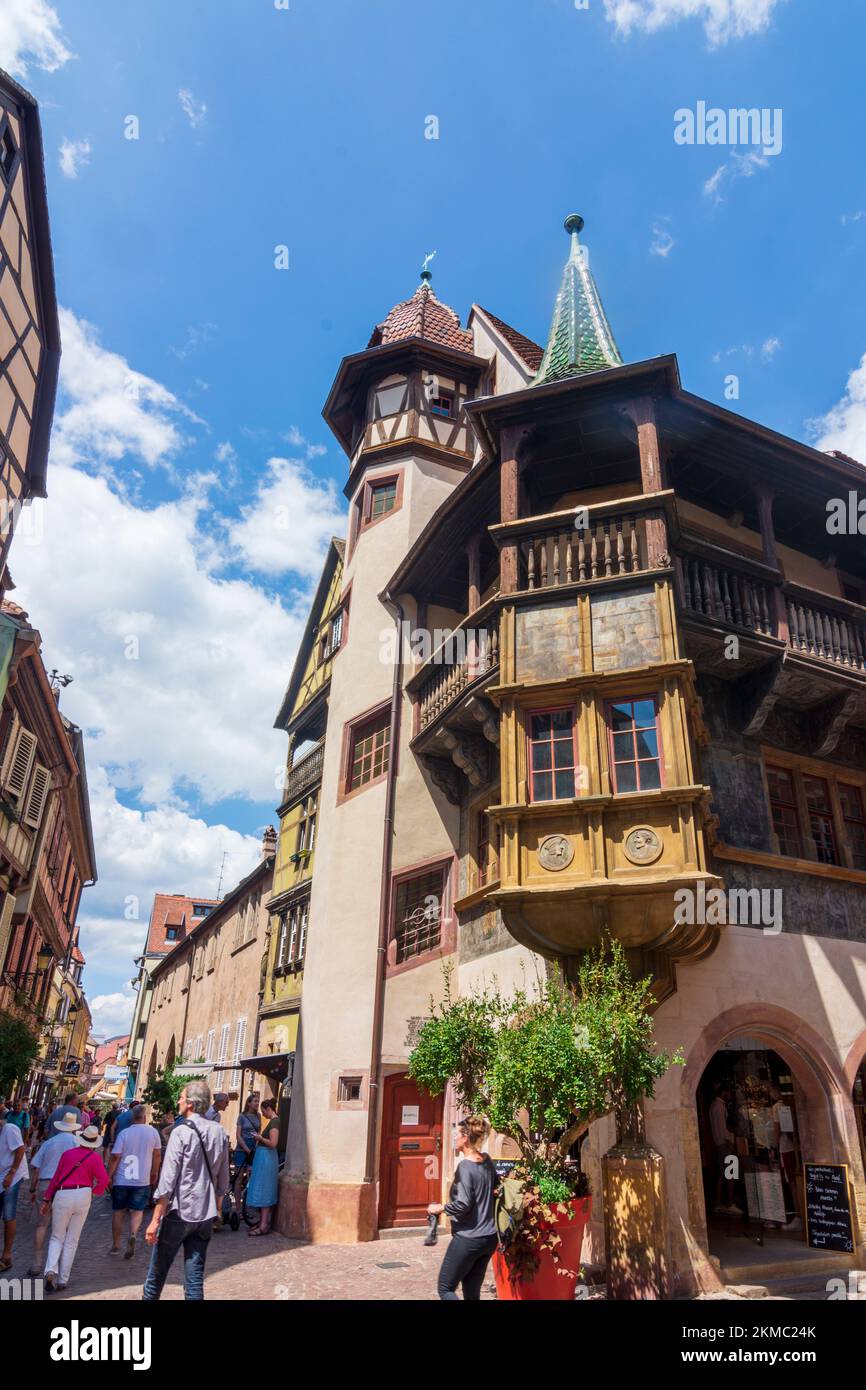 Colmar (Colmer, Kolmar) : Pfister House in Rue des Marchands (Merchants ...