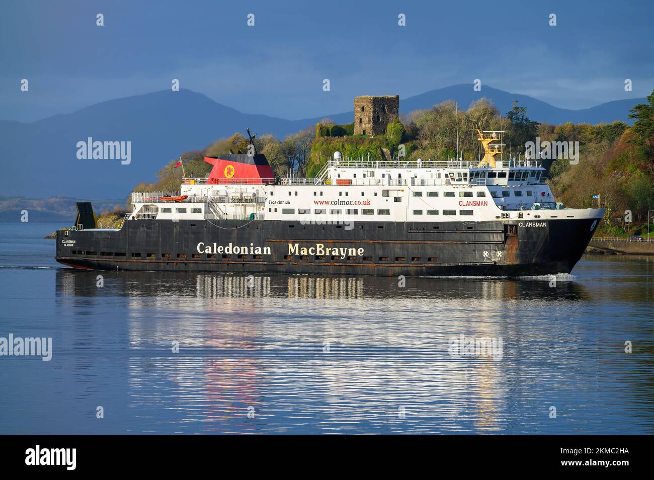 Clansman is a ferry operated by Caledonian MacBrayne between Oban and ...